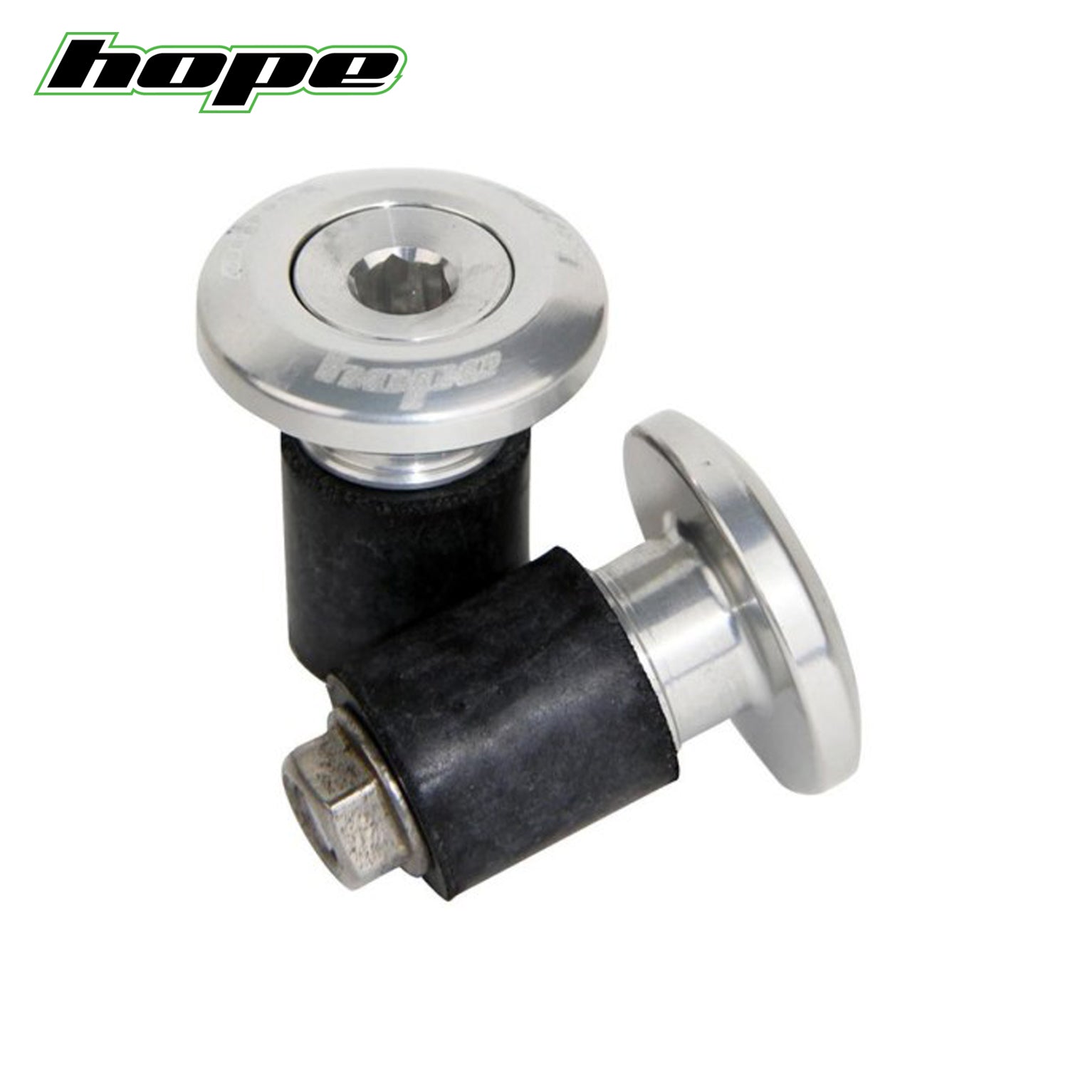 Hope Tech Grip Doctor Bar End Plugs - Silver – Supreme Bikes Verdana