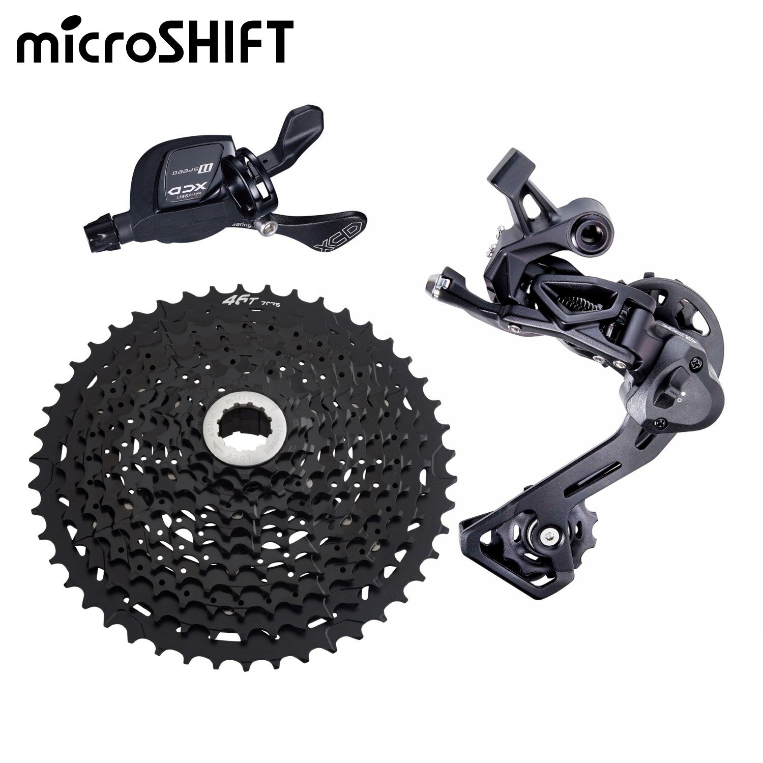 MicroShift XCD 1x11 Upkit Groupset Xpress Plus Shifter 11-46 11-Speed ...