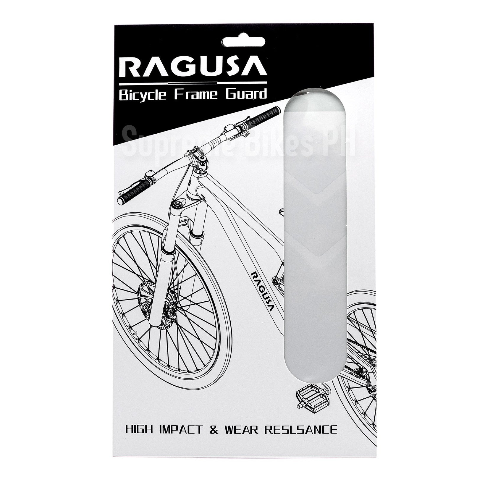 Ragusa Frame Guard - Transparent – Supreme Bikes Verdana