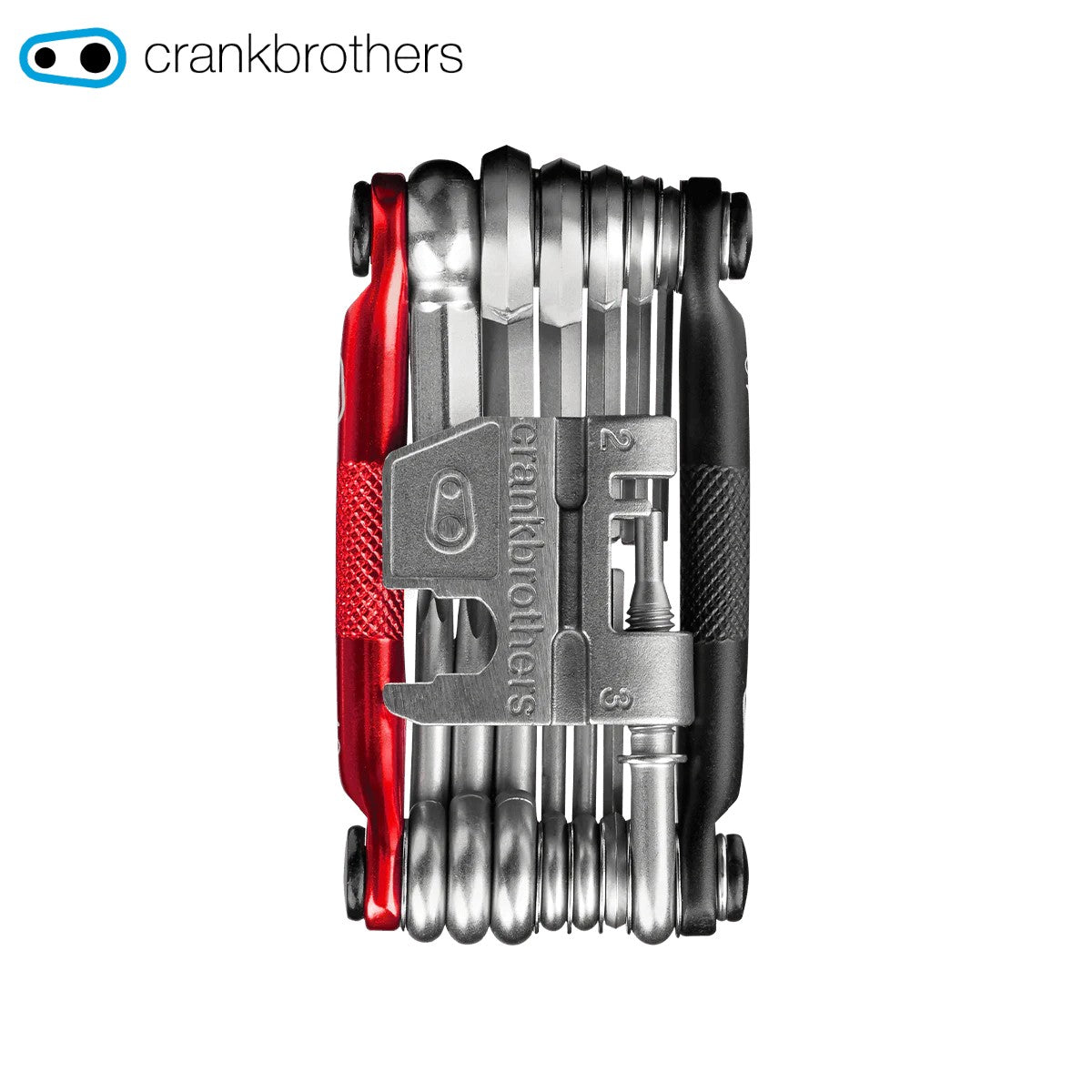 Crankbrothers M19 Multi-Tool with Chain Breaker - Black / Red – Supreme ...
